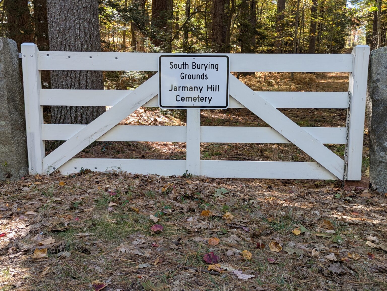 Jarmany Hill Cemetery – Town of Sharon